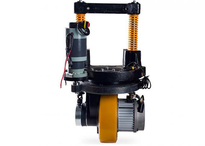 Magnet Permanen 0.75KW Motor DC Perakitan Roda Penggerak Horizontal